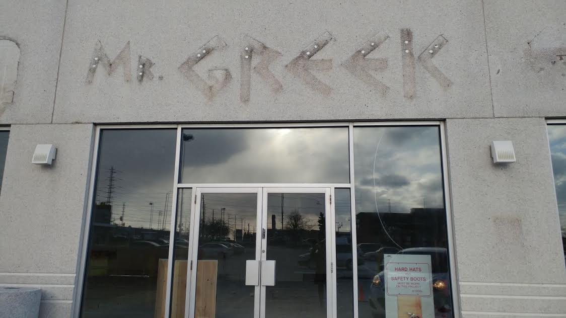 Two Restaurants Set to Take Over Old Mr. Greek Location in Mississauga ...