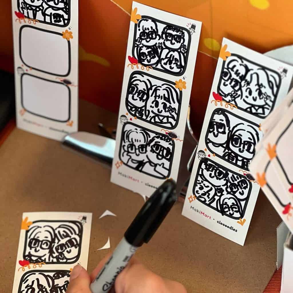 The cutest live drawing photo booth is popping up around Toronto and ...