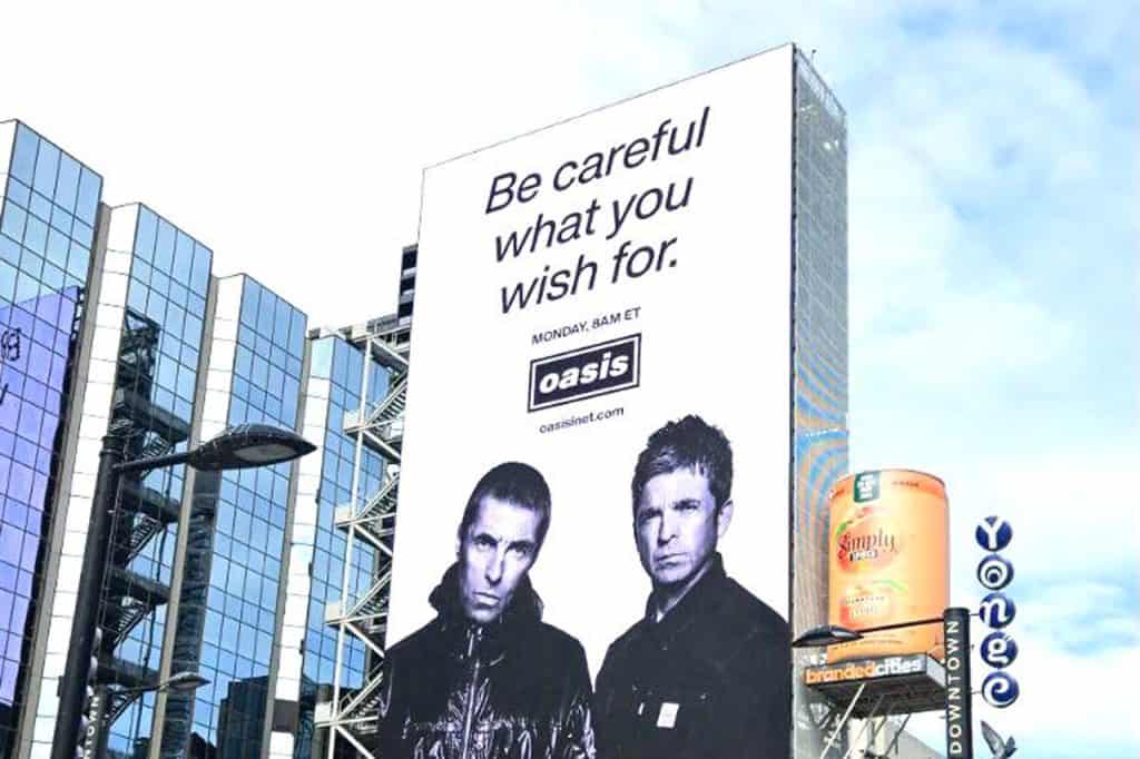 Oasis announces 2025 concert date in Toronto - YourCityWithIN.com