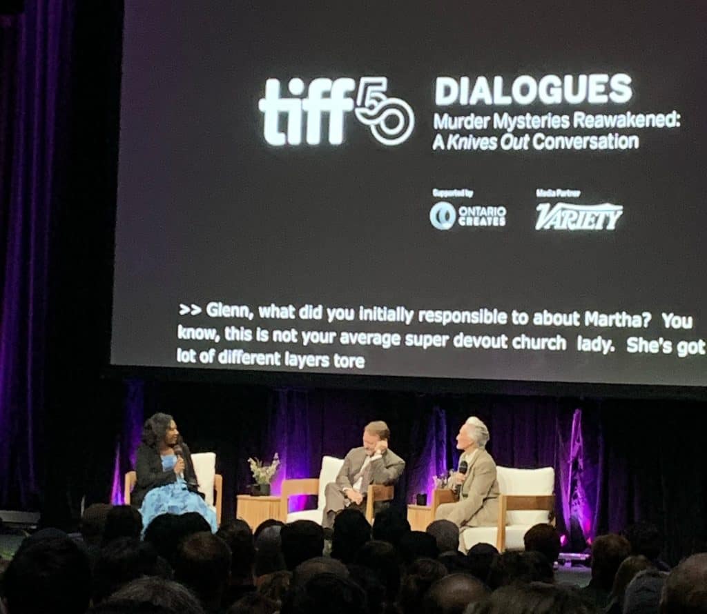 Legendary actor Glenn Close says she was nervous meeting new Knives Out cast: TIFF talk ...